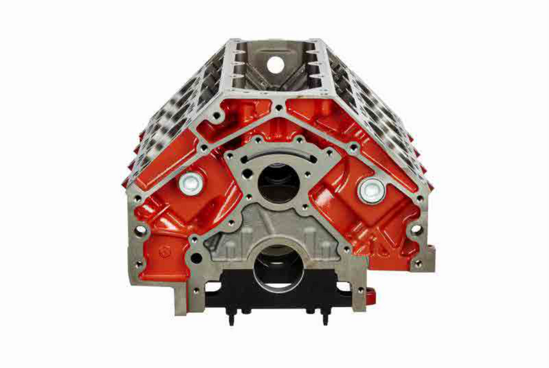 VPW Engine Block, Cast Iron, LS ,LSX, 9.240 Deck , 4.125'' Bore, Steel ...