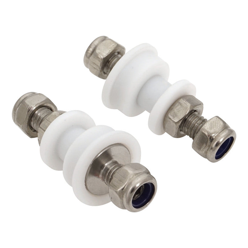 Proflow Electrical Bulkhead Connectors, Stainless Steel, PTFE, 25A Max ...