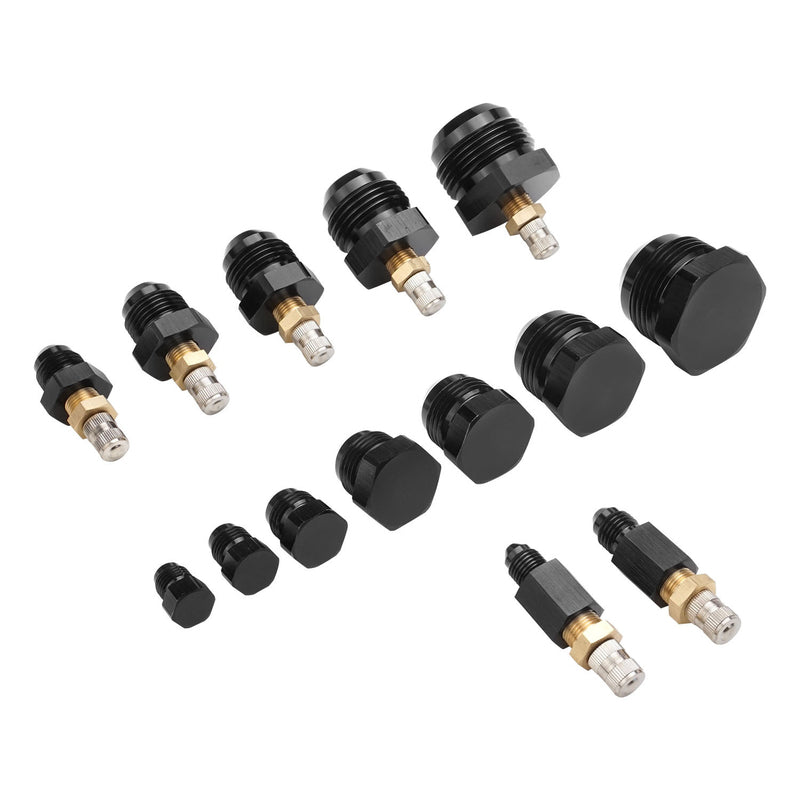 Proflow AN Hose Pressure Test Kit, Fittings with Air Valves/Matching P ...