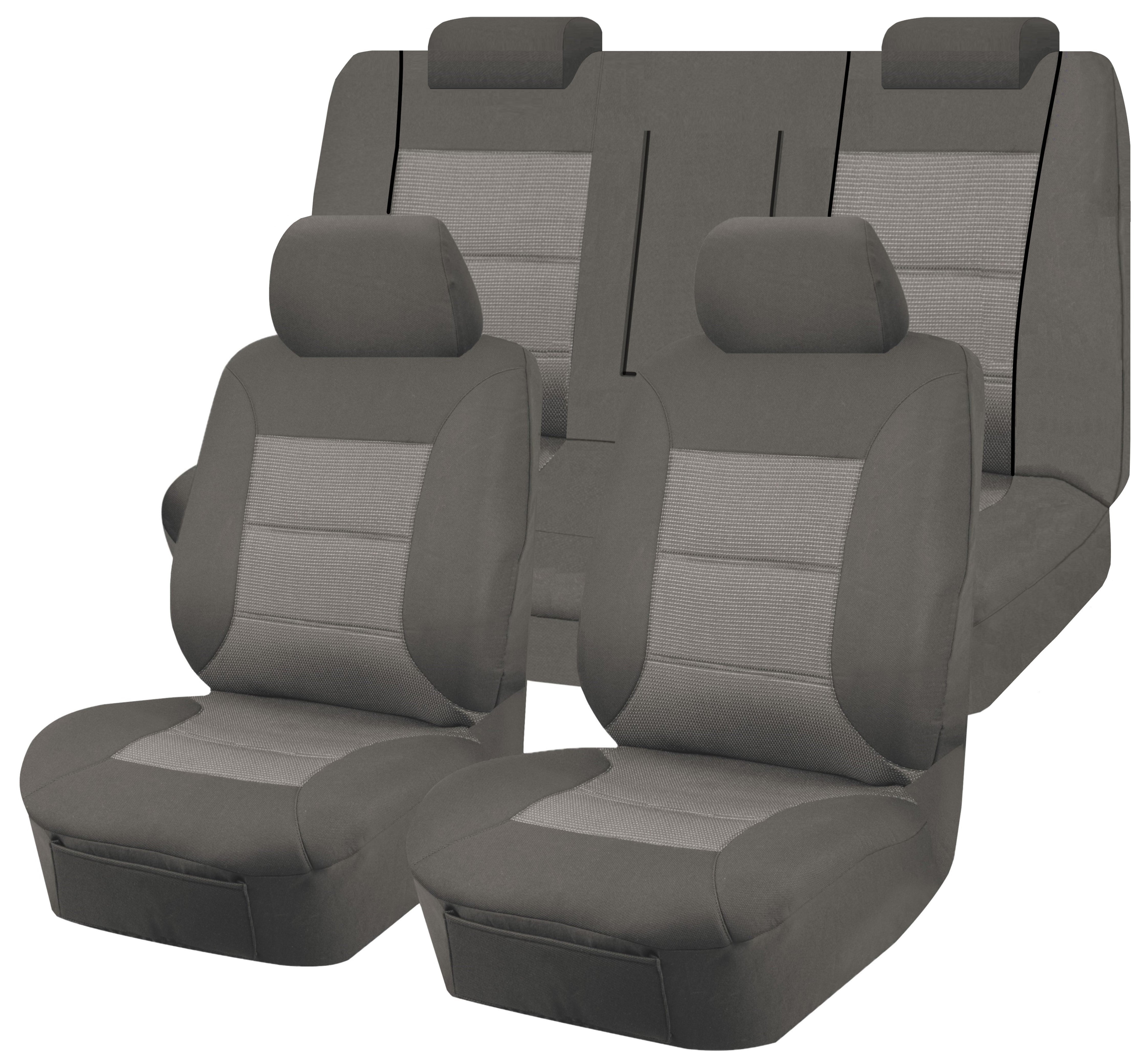 Premium Jacquard Seat Covers - For Holden Commodore Vf-Vfii Series (20 ...